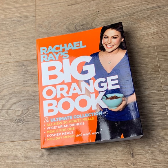 Rachael Ray | Kitchen | Rachel Rays Big Orange Cook Book | Poshmark